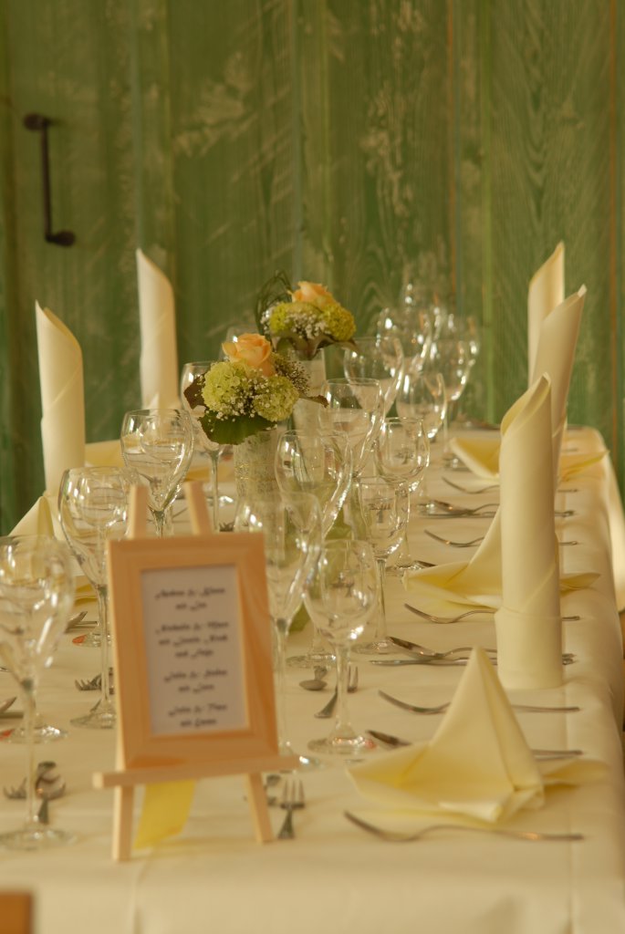 Feiern & Veranstaltungen - Landgasthof Hessenmühle